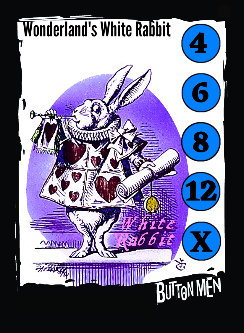 Wonderland's White Rabbit - Custom Card - Greater Than Games, LLC ...