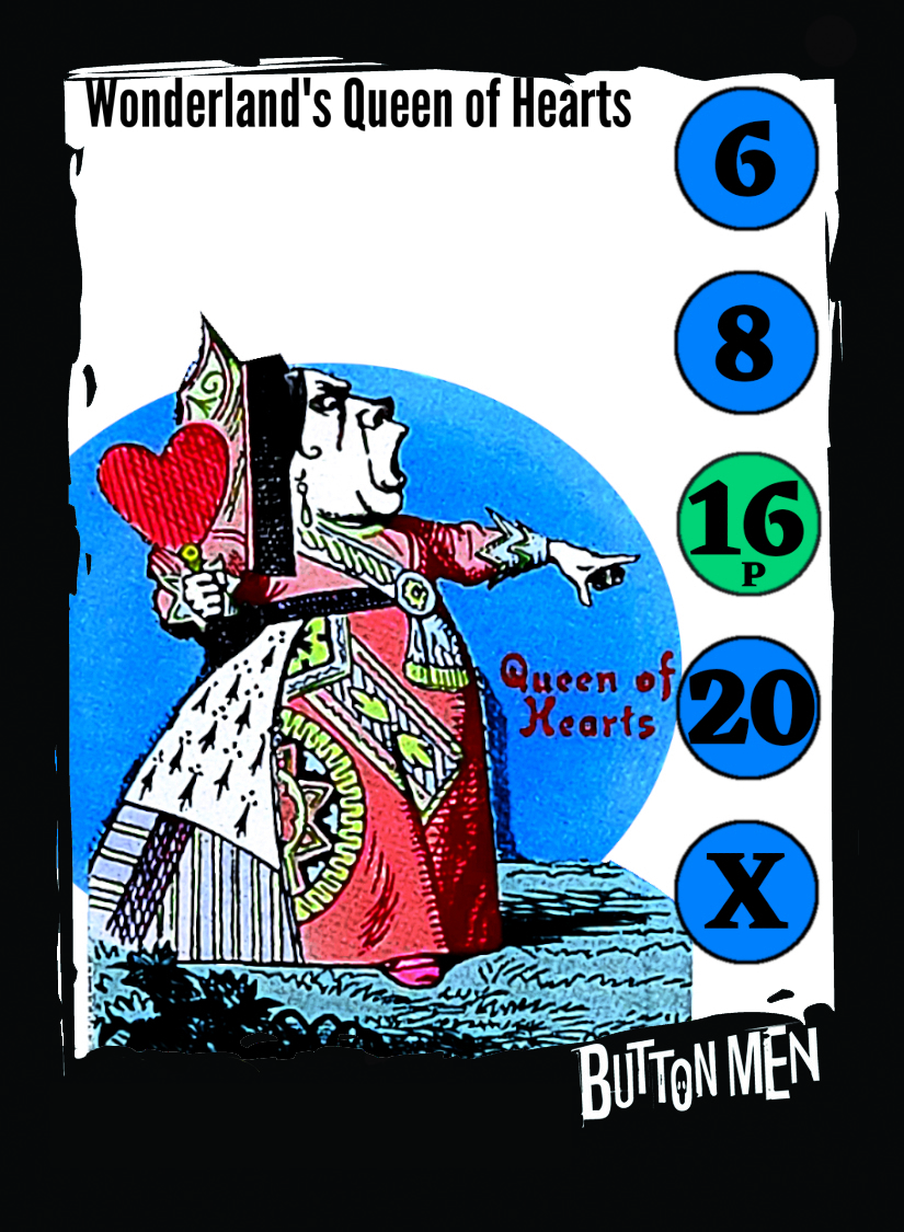 Wonderland's Queen Of Hearts - Custom Card - Greater Than Games, LLC ...