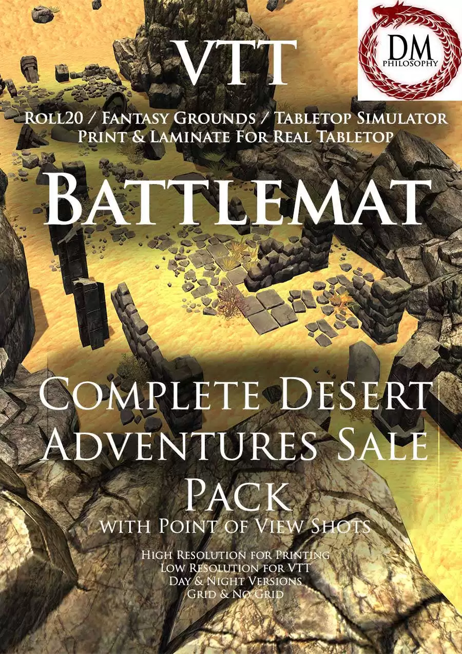 Complete Desert Adventures Sale Pack [BUNDLE] - DM Philosophy ...