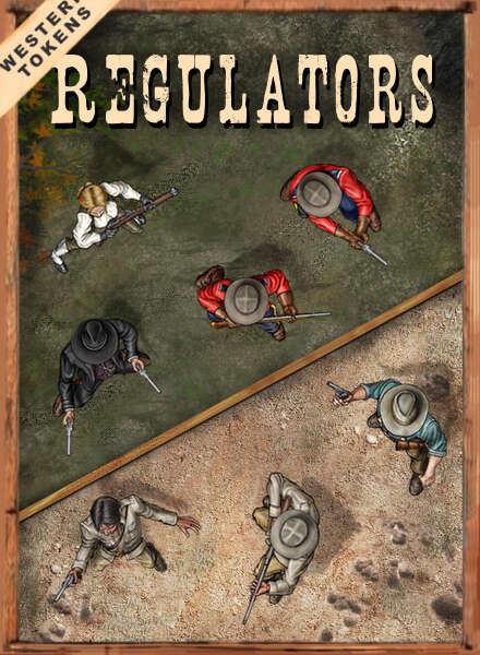Western Tokens, Regulators - Greg Bruni | DriveThruRPG