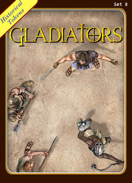 Historical Tokens Set 8, Gladiators - Greg Bruni | DriveThruRPG