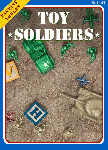 Fantasy Tokens Set 41: Toy Soldiers - Greg Bruni | DriveThruRPG