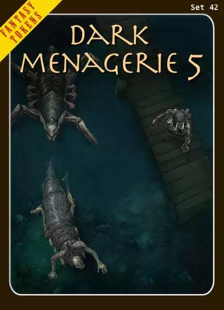 Fantasy Tokens Set 42: Dark Menagerie 5 - Greg Bruni | DriveThruRPG