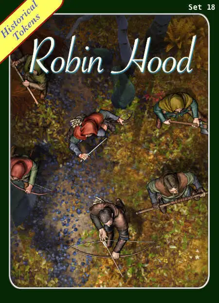 Historical Tokens Set 18, Robin Hood - Greg Bruni | DriveThruRPG