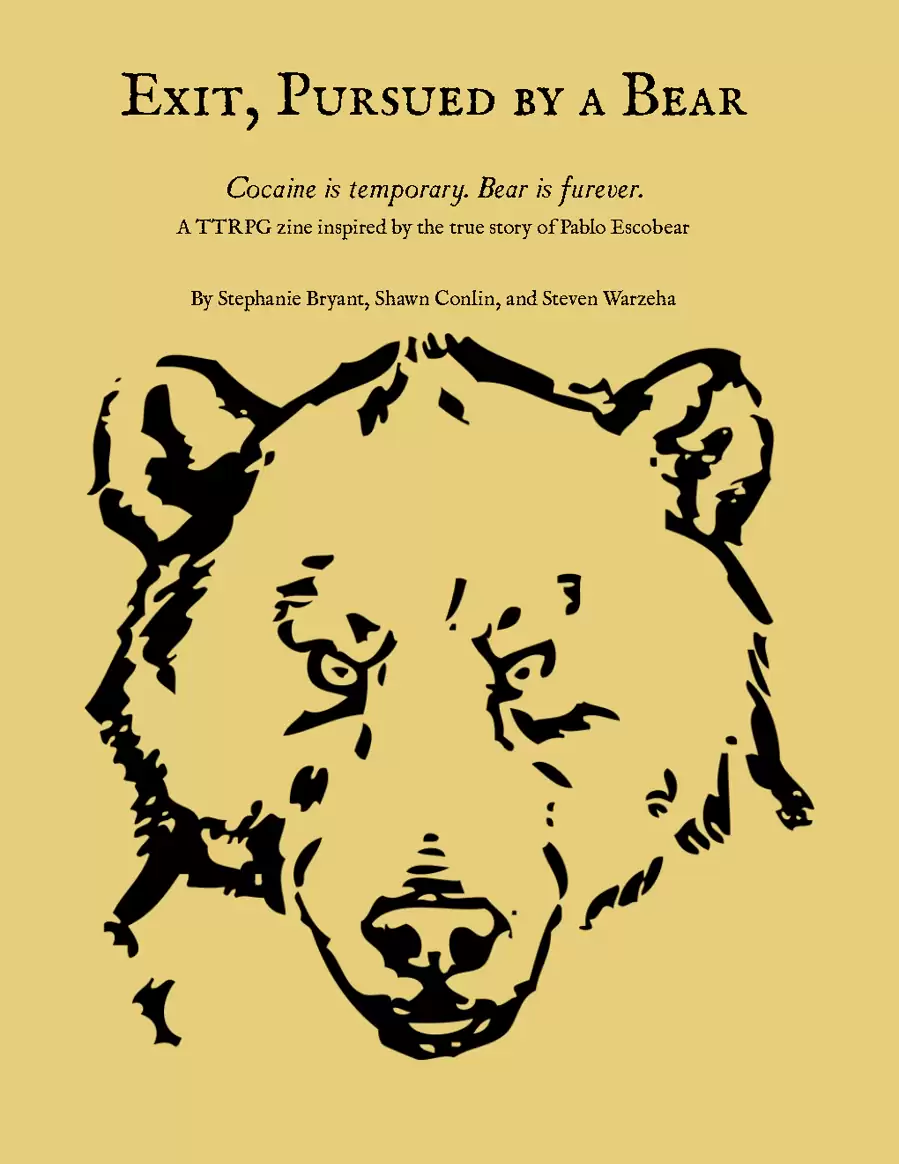 Exit, Pursued by a Bear - Stephanie Bryant | DriveThruRPG