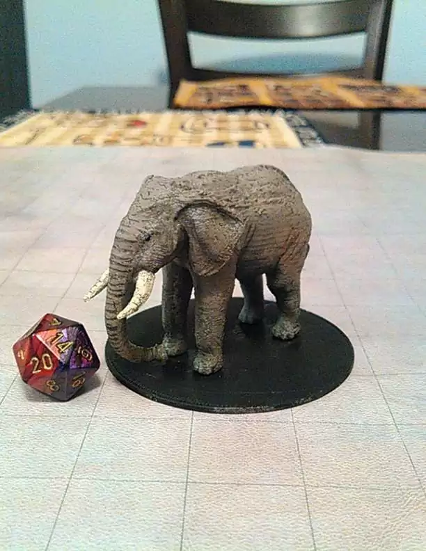 Elephant Miniature - mz4250 | DriveThruRPG