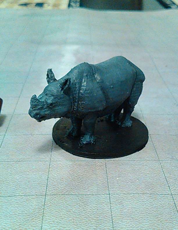 Rhino Miniature - mz4250 | DriveThruRPG
