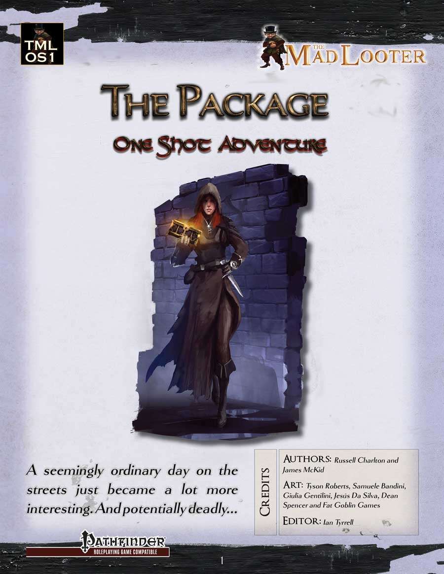 The Package for Pathfinder 1 - The Mad Looter | DriveThruRPG
