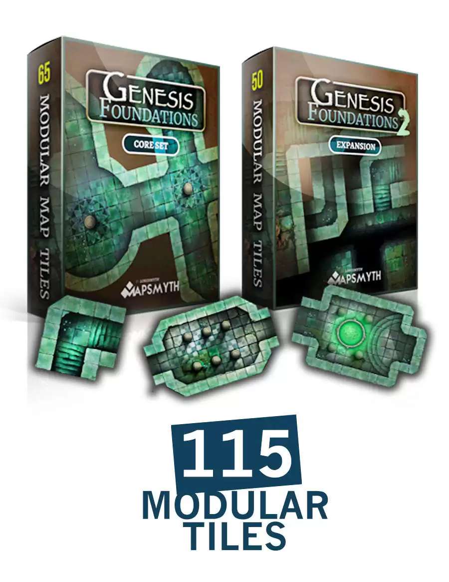 MapSmyth: Modular Tiles - GENESIS FOUNDATIONS [BUNDLE] - LoreSmyth ...