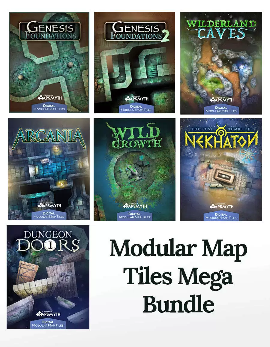 Modular Maps Mega Bundle -MapSmyth tiles [BUNDLE] - LoreSmyth | Modular ...