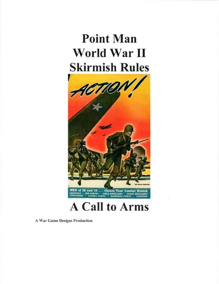 Point Man - Wargame Designs 2000 | DriveThruRPG