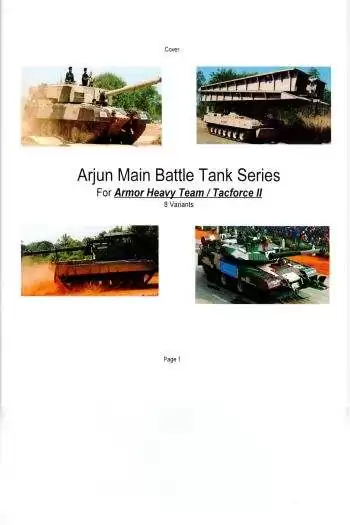 Arjun Main Battle Tank Series - Wargame Designs 2000 | DriveThruRPG