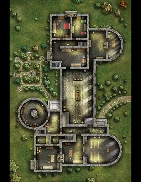 Sorn Manor map (large format with GRID) - Distracted Mind Games ...
